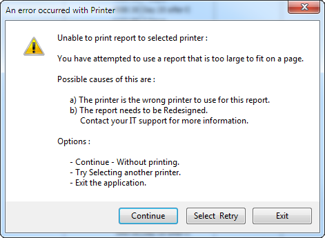 Common Errors for Label Printers – Infusion Business Software